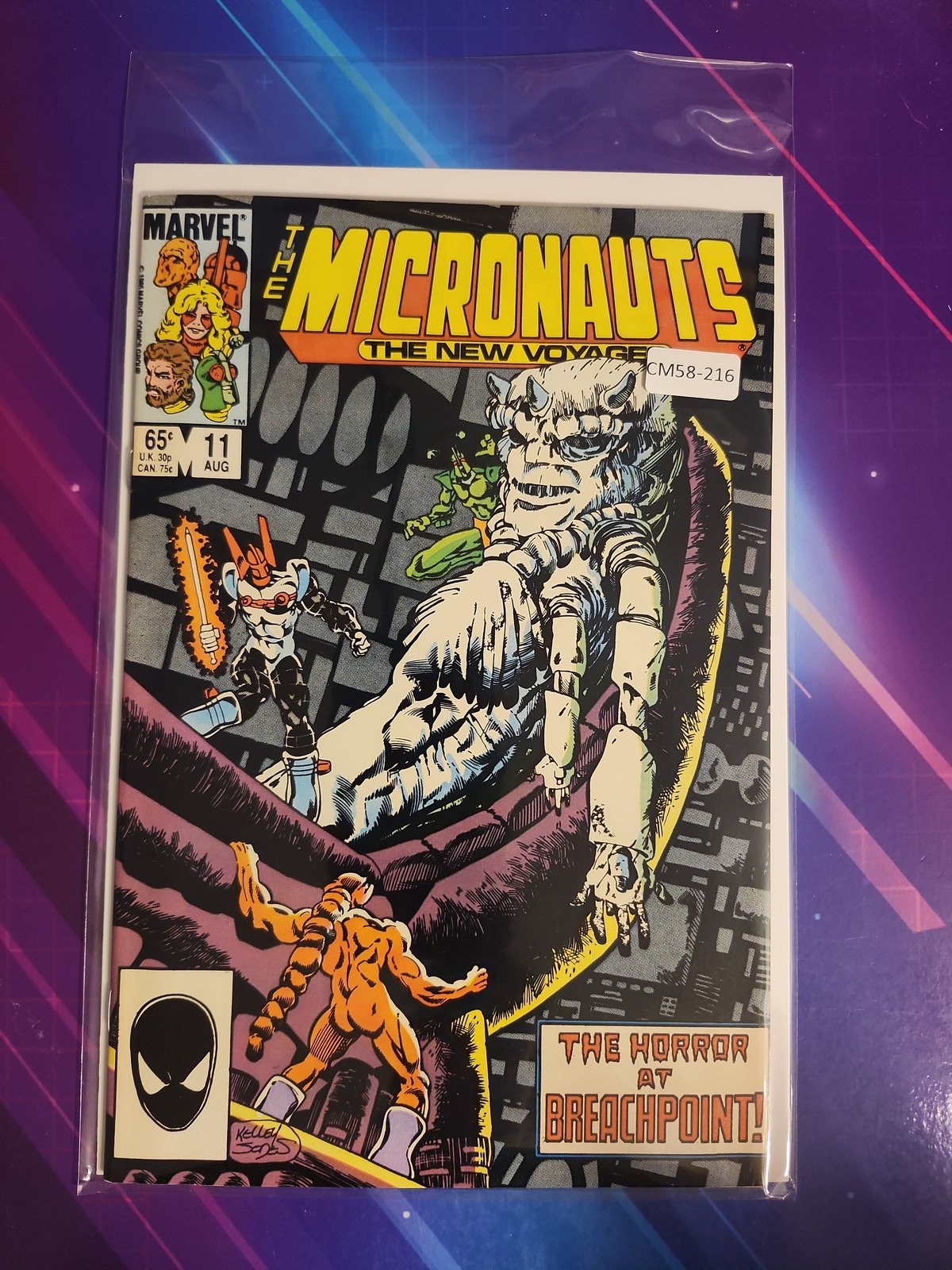 MICRONAUTS #11 VOL. 2 HIGH GRADE 1ST APP MARVEL COMIC BOOK CM58-216 | eBay