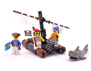 Lego 6257 Pirate castaway raft - 100% complete with instructions | eBay