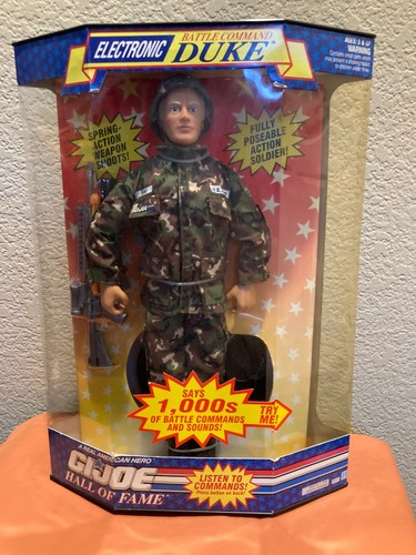 GI Joe 1992 Hasbro NIB Electronic Battle Command Duke, Says 1000 Comm ...