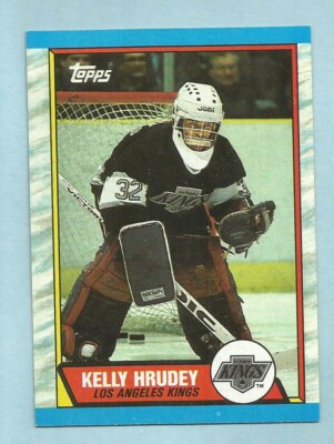 1989-90 Topps Hockey Kelly Hrudey #166 Goalie Los Angeles Kings PACK ...