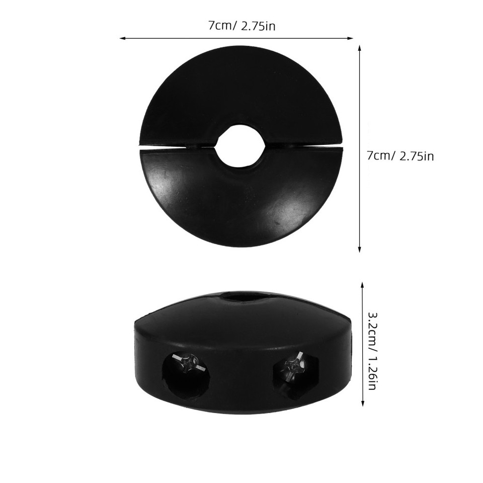 2 Pack Pipe Reel Accessories Rubber Hose Ball Stop Reels Stopper Cord ...