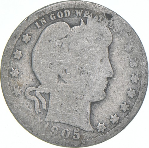 Better 1905 US Barber 90% Silver Quarter Coin Collection Set Break *096 ...