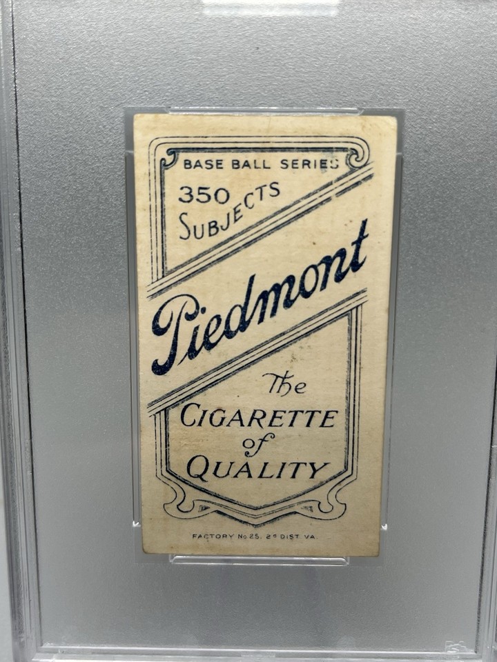 T206 Ty Cobb PSA 4 Portrait Red Piedmont 350 MBA Gold label Great Example | eBay