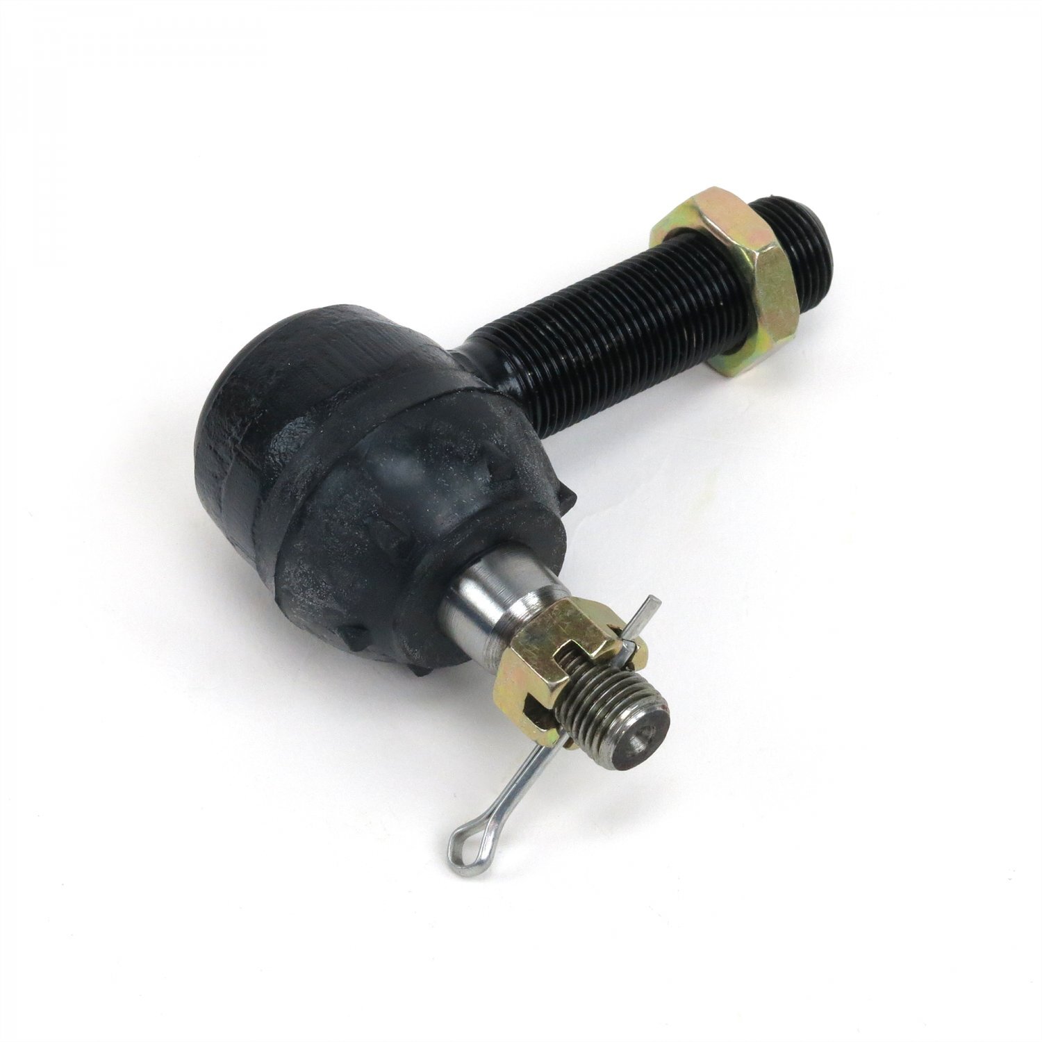 Black Male Left Hand Thread Polished Tie Rod End Rod Thread 11/16-18 | eBay