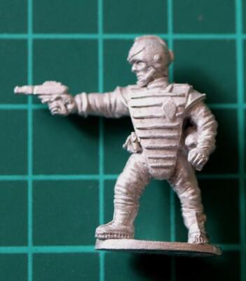 Denizen Miniatures 25mm Space Cop with Pistol | eBay UK