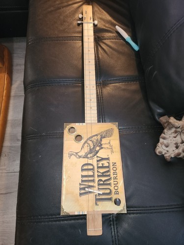 Wild Turkey Cigar Box Banjo | eBay