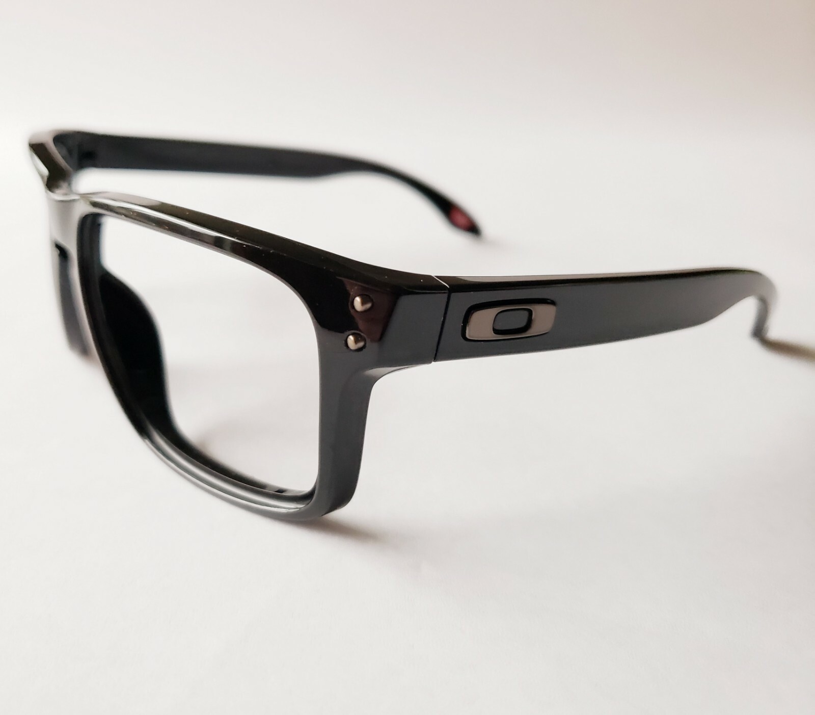 Oakley Holbrook Polished Black Gunmetal Icons Replacement Frame Only ...