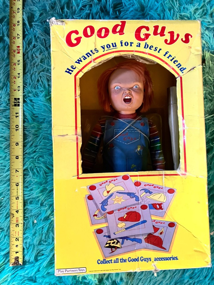 🔪Childs Play Vintage 11” Chucky Doll Play Partners Toys RARE COLLECTORS ...