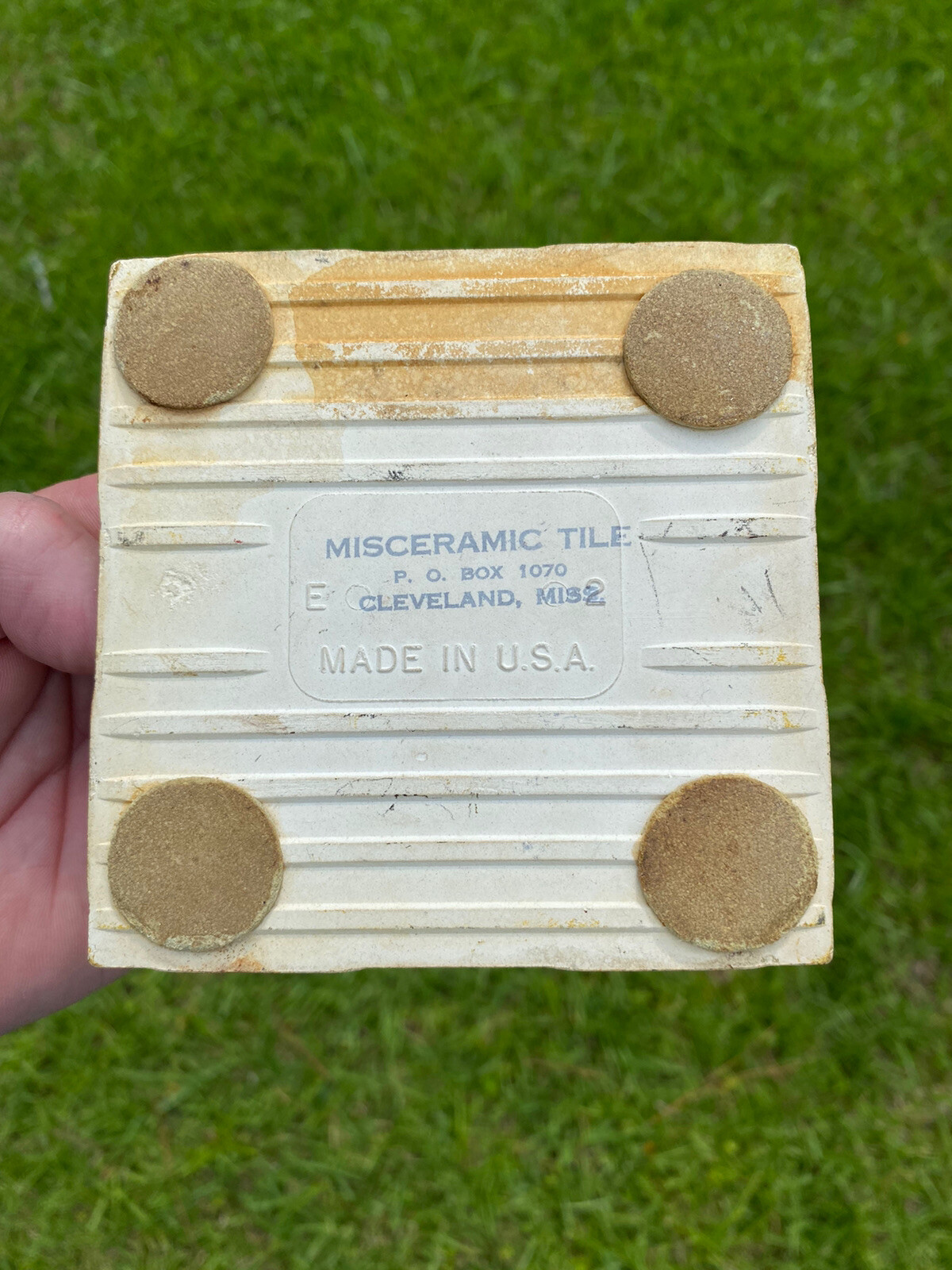 RARE VINTAGE MISSISSIPPI PAUL B JOHNSON GOVERNOR CERAMIC ART TILE ...