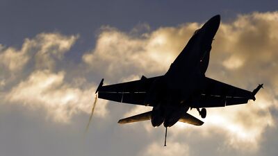 Aircraft military airplane jets sky mcdonnell Custom Gaming Mat Desk ...