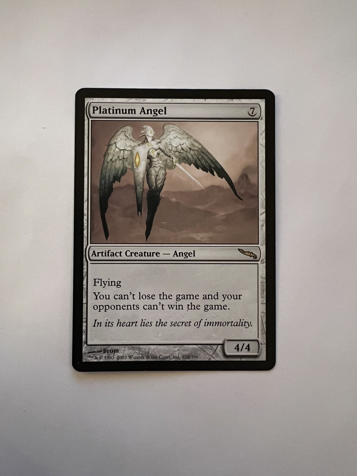 MTG Platinum Angel Mirrodin 228/306 Regular Rare for sale online | eBay