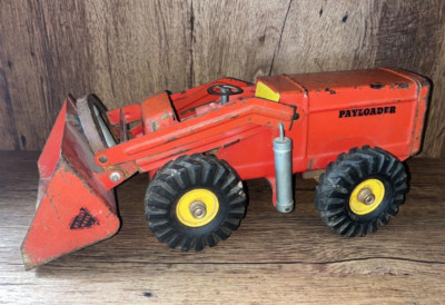 Vintage 1950’s Pressed Steel Nylint Hough Payloader Construction Toy ...