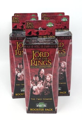 Lord of the Rings Combat Hex: The Two Towers Booster Lot - 5 SEALED ...