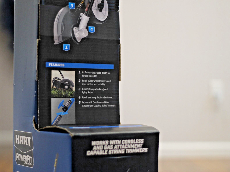 HART PowerFit Edger Attachment for gas/battery Attachment Capable ...