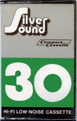 SILVER SOUND C30 Hi-Fi Low Noise Vintage 1978 Blank Audio Cassette Tape ...