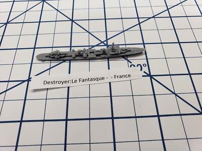 Destroyer - Le Fantasque Class - French Navy - Wargaming - Axis and ...