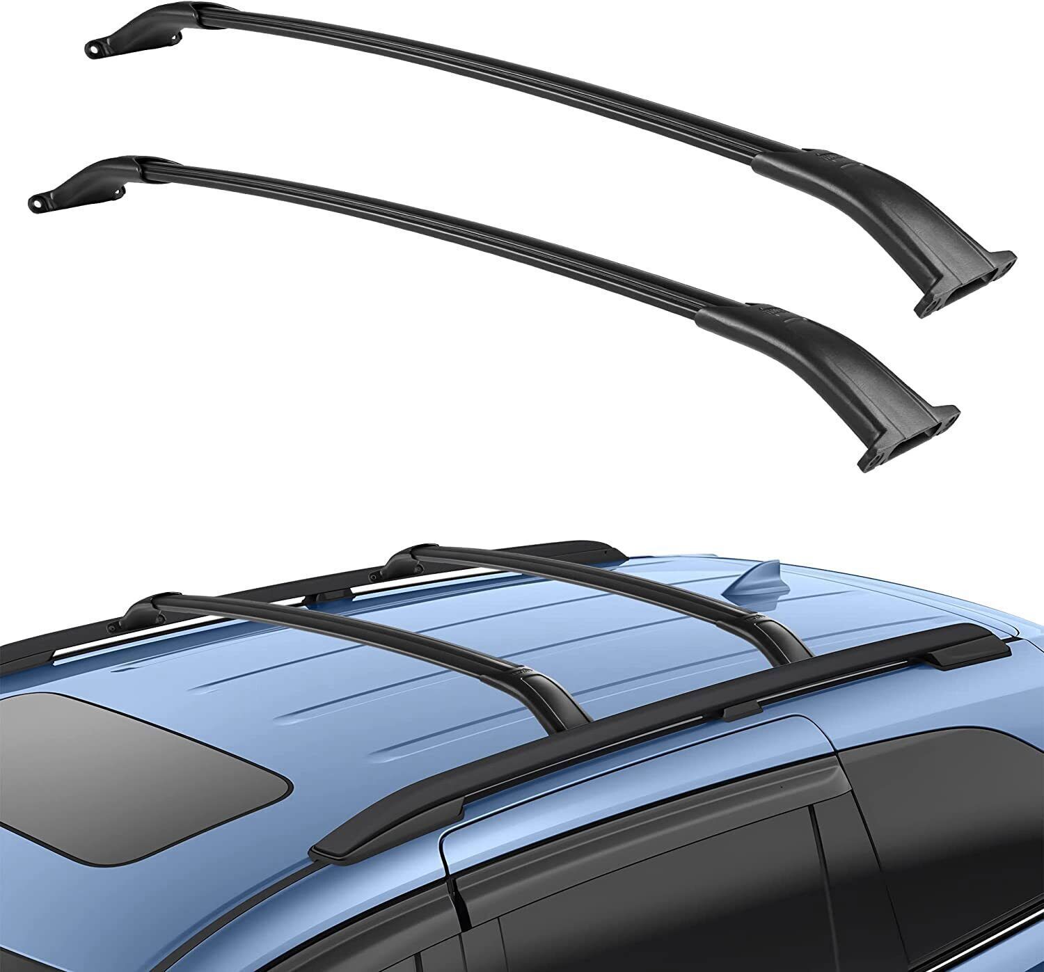 Black Cross Bar fits for Chevrolet Suburban 2021-2023 Luggage Rack ...