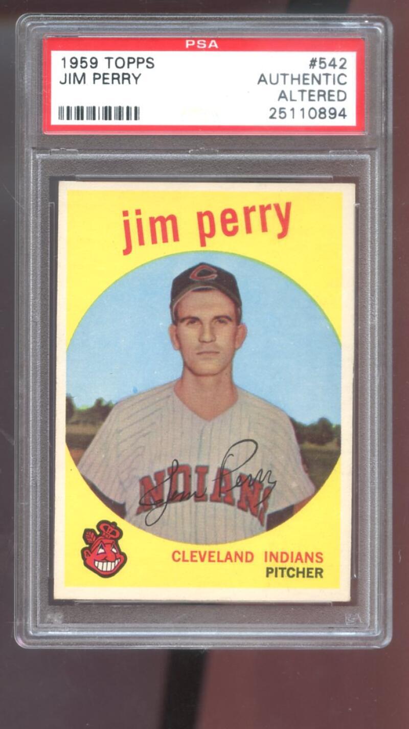 1959 Topps - High # #542 Jim Perry (RC) for sale online | eBay