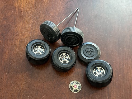 Vintage 1970s Mattel Wheels Tires - Barbie Country Camper - Big Jim ...