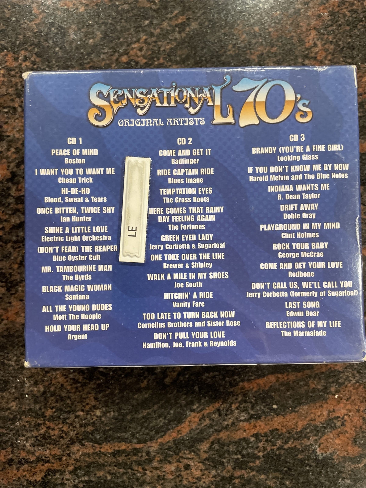 Sensational '70s [2000/Box Set] by Various Artists (CD, Nov-2000, 3 ...