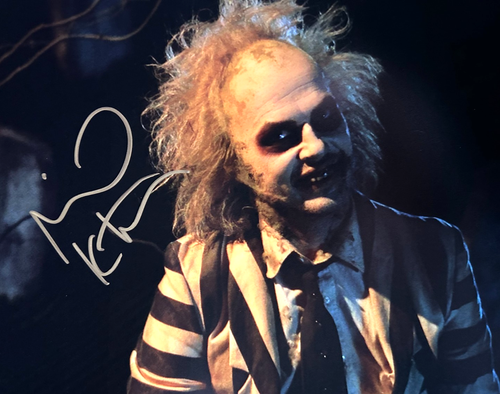 Michael Keaton Signed BEETLEJUICE 8x10" REAL Authentic Autograph w/COA ...