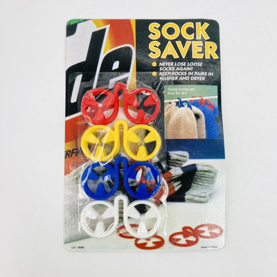 Vintage Sock Saver Laundry Organizers Sorters Rings Sock Clips Sock ...