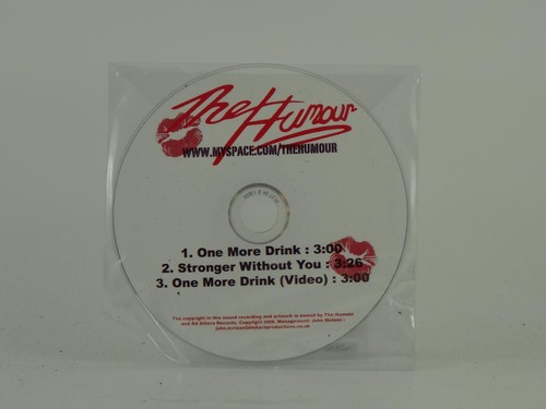 THE HUMOUR ONE MORE DRINK (D57) 1 Track Promo CD Single also Plastic ...