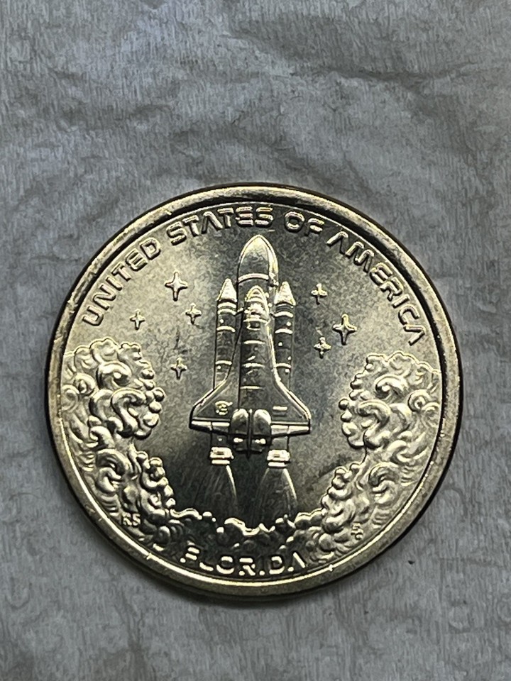 2025 D American Innovation Florida NASA Space Shuttle U.S. Mint Dollar ...