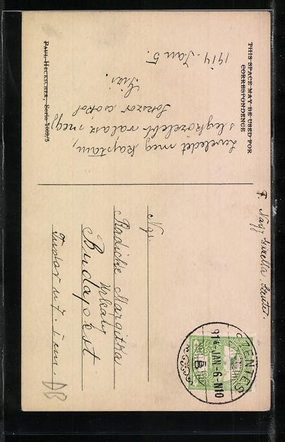 Künstler-AK sign. Paul Heckscher: Madeleine en face 1914 | eBay