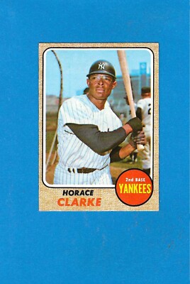 1968 Topps #263 Horace Clarke Yankees Near Mint | eBay
