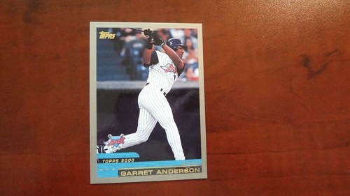 2000 TOPPS # 97 GARRET ANDERSON BASEBALL CARD | eBay
