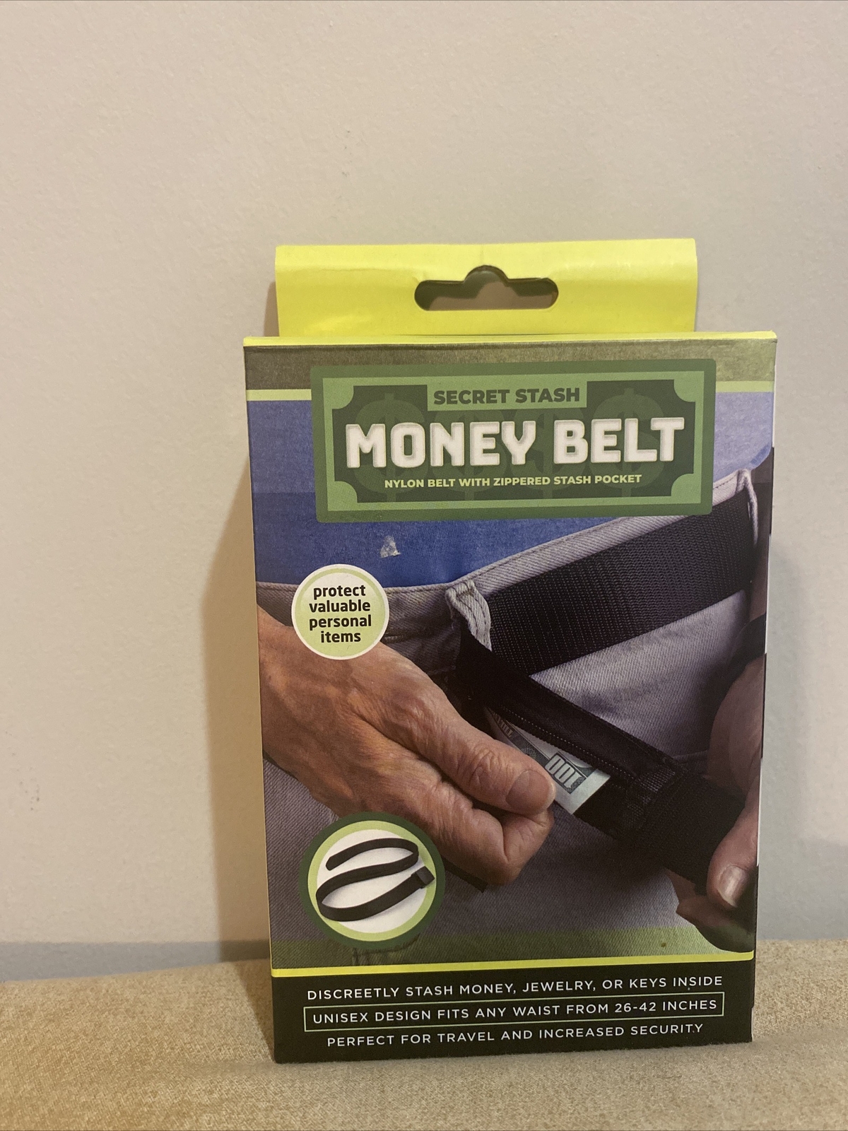 US Stash Bag Money Wallet Portable Hiding Anti Theft Secret Compartment ...