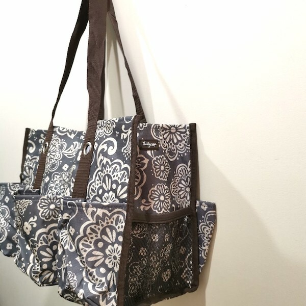 Organizing Utility tote 31 gift shoulder mummy bag Woodblock Flora | eBay