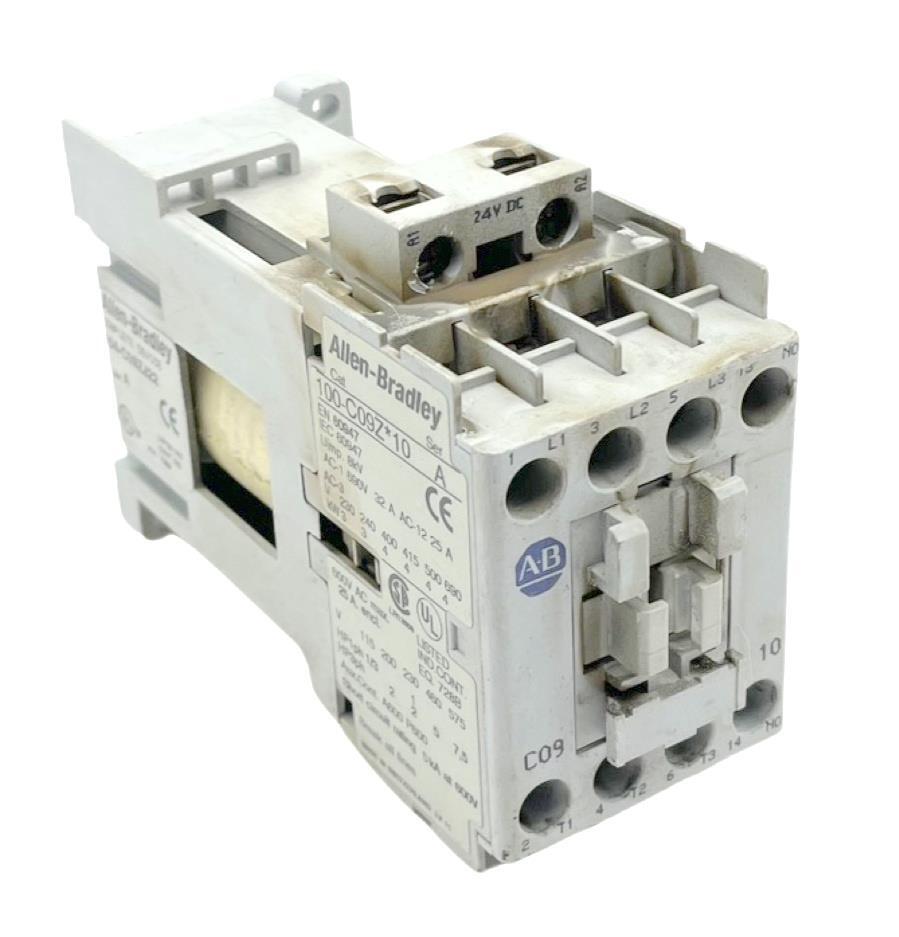 Lot of (3) Allen-Bradley 100-C09Z*10 Ser. A IEC Contactor 3PH 24V Coil ...