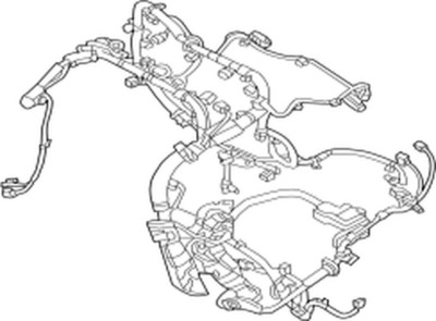 Nissan Titan 24011-EZ08B Harness Assembly-EGI OEM NEW | eBay