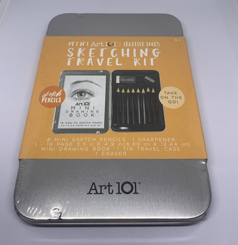 Art 101 Mini Travel Sketching Kit Creative Tools | eBay