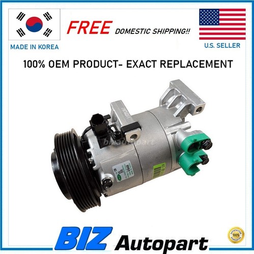 GENUINE ! A/C COMPRESSOR W/ CLUTCH FITS 2011 HYUNDAI - ELANTRA 1.6L ...