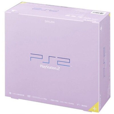Sony PlayStation 2 PS2 SCPH50000 Sakura Pink Console From Japan | eBay