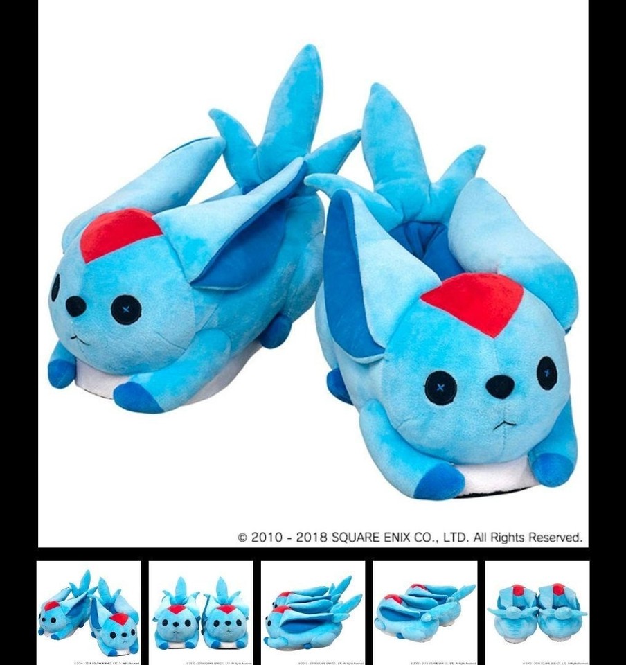 Square Enix Slippers Final Fantasy XIV Carbuncle Plush | eBay
