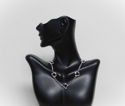 Marc by Marc Jacobs Signed Silver Plated Necklace | eBay