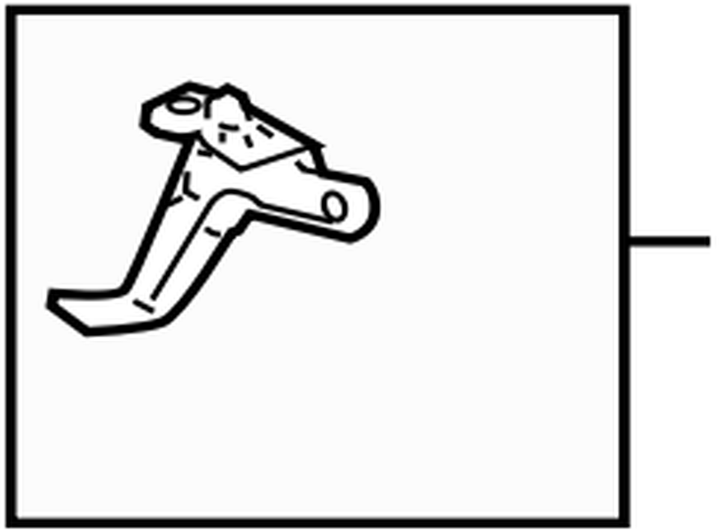 53540-0C050 Toyota Lever assy, auxiliary catch release 535400C050, New ...