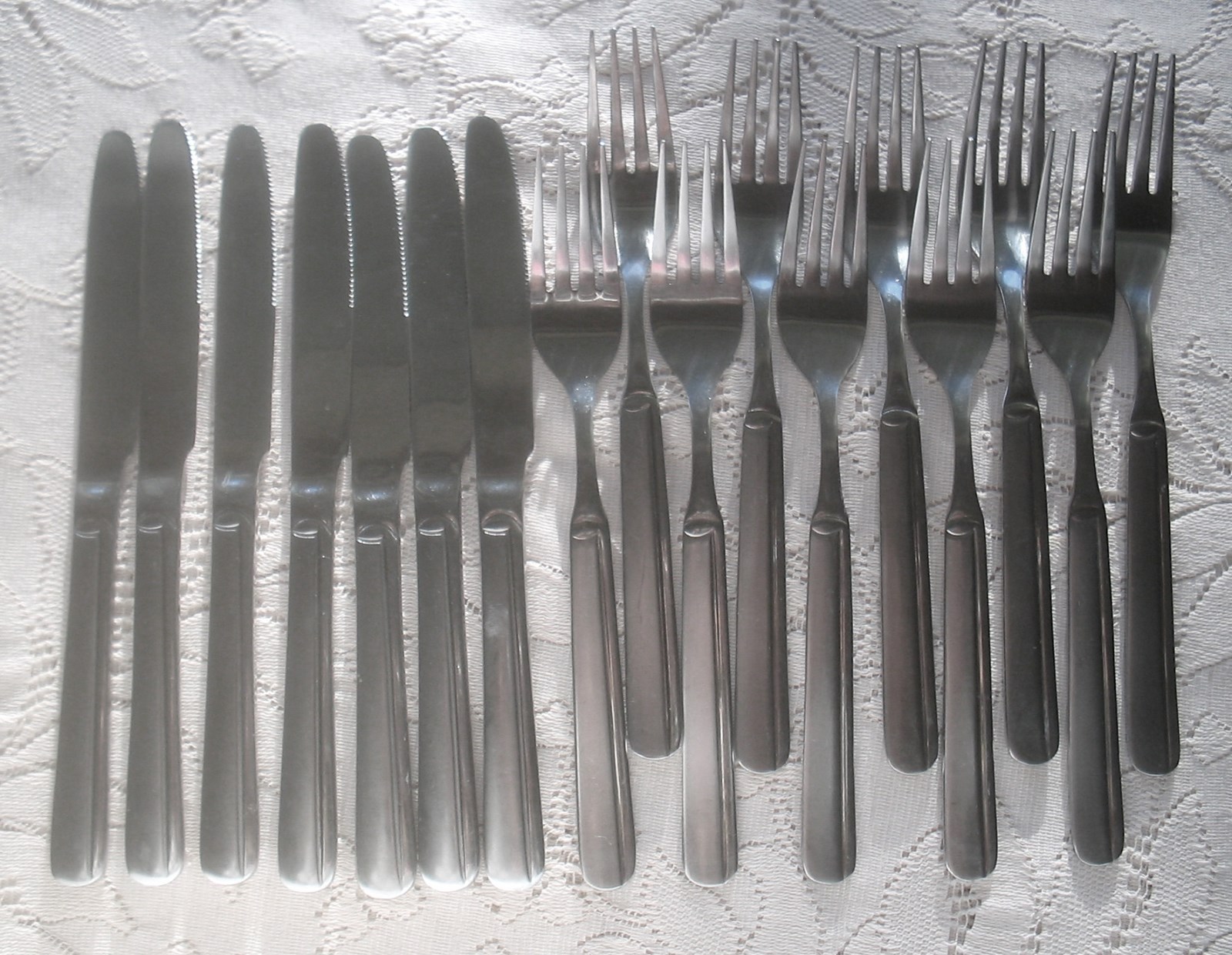 ARCOSTEEL 18/10 Arco Steel Stainless Steel Flatware 30 Pieces | eBay