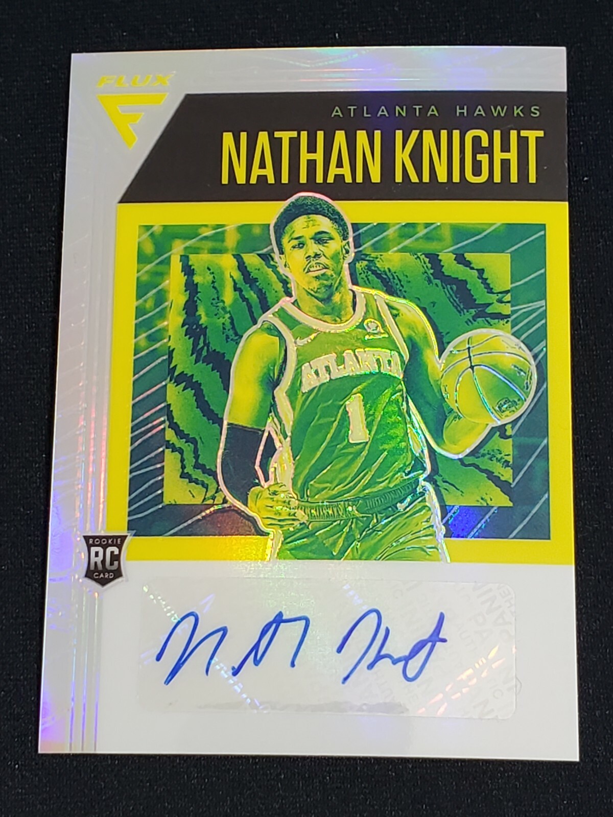 Nathan Knight 2020-21 Panini Flux Rookie Auto Silver Prizm Parallel ...
