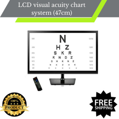 LCD visual acuity chart system (47cm) | eBay