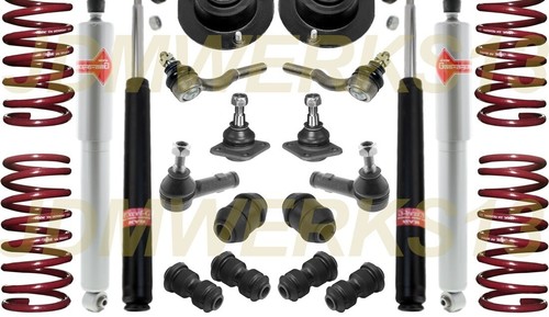 SUSPENSION REBUILD KIT KYB SHOCKS VOGTLAND SPRINGS FIAT 124 SPIDER ...