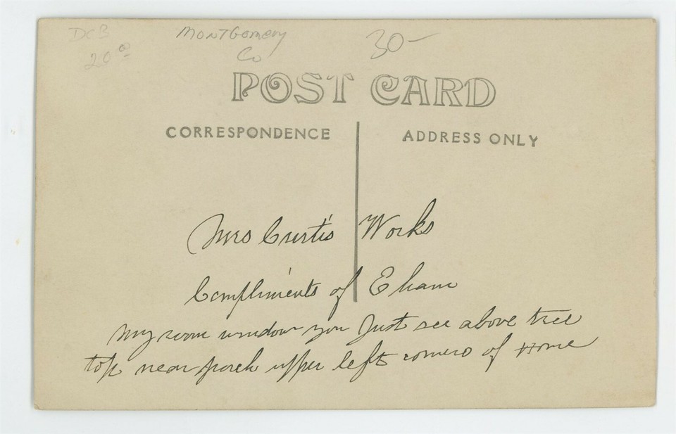 RPPC Mennonite Home FREDERICK PA Montgomery County Real Photo Postcard ...