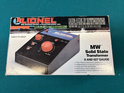 Lionel Electric Trains MW Solid State Transformer for O & 027 Gauge Trains! | eBay