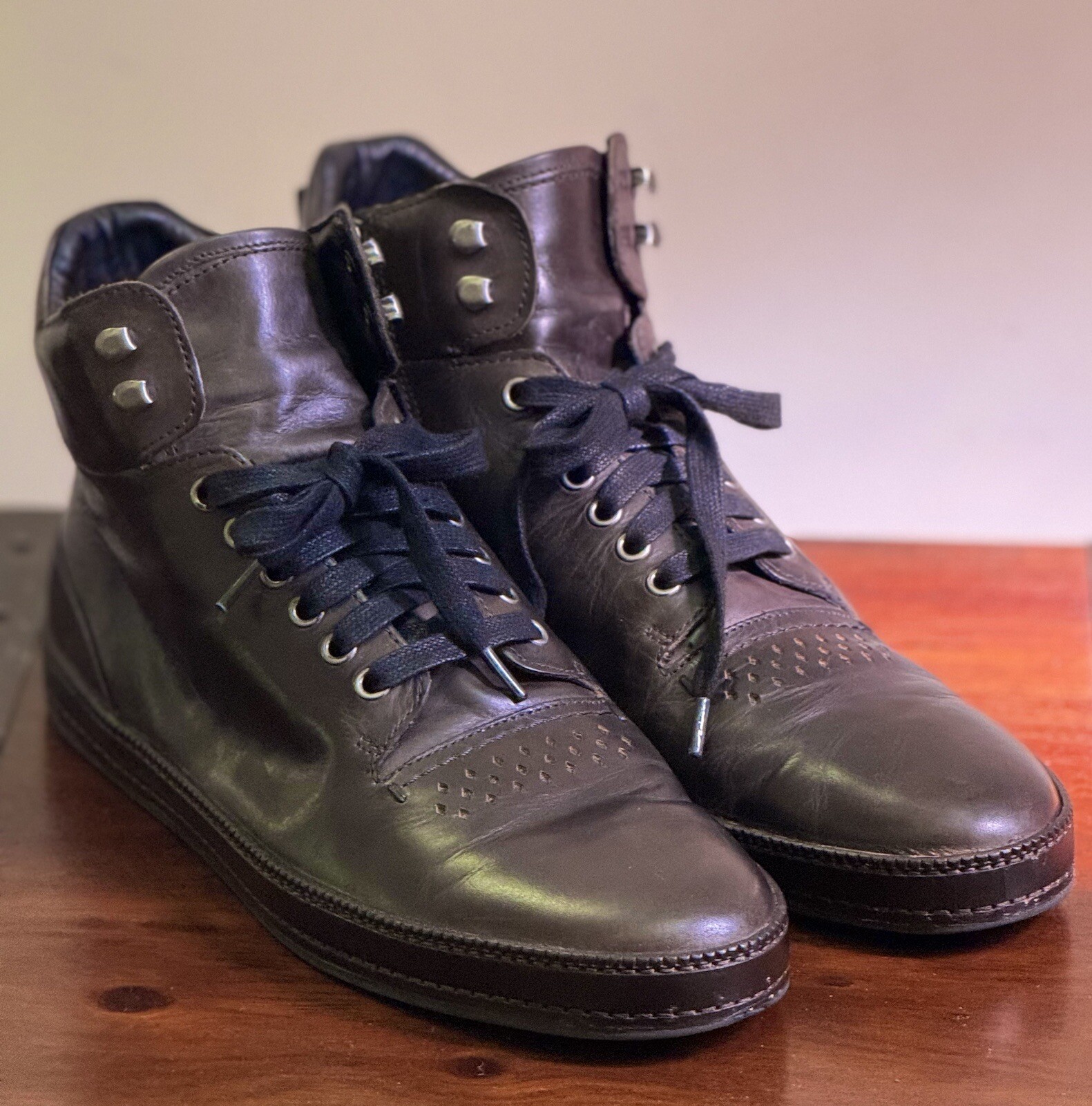 Donald J Pliner Men’s Genuine Leather Brown Boots Siz… - Gem