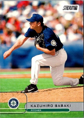2002 Stadium Club Kazuhiro Sasaki #29 Seattle Mariners Baseball Card | eBay