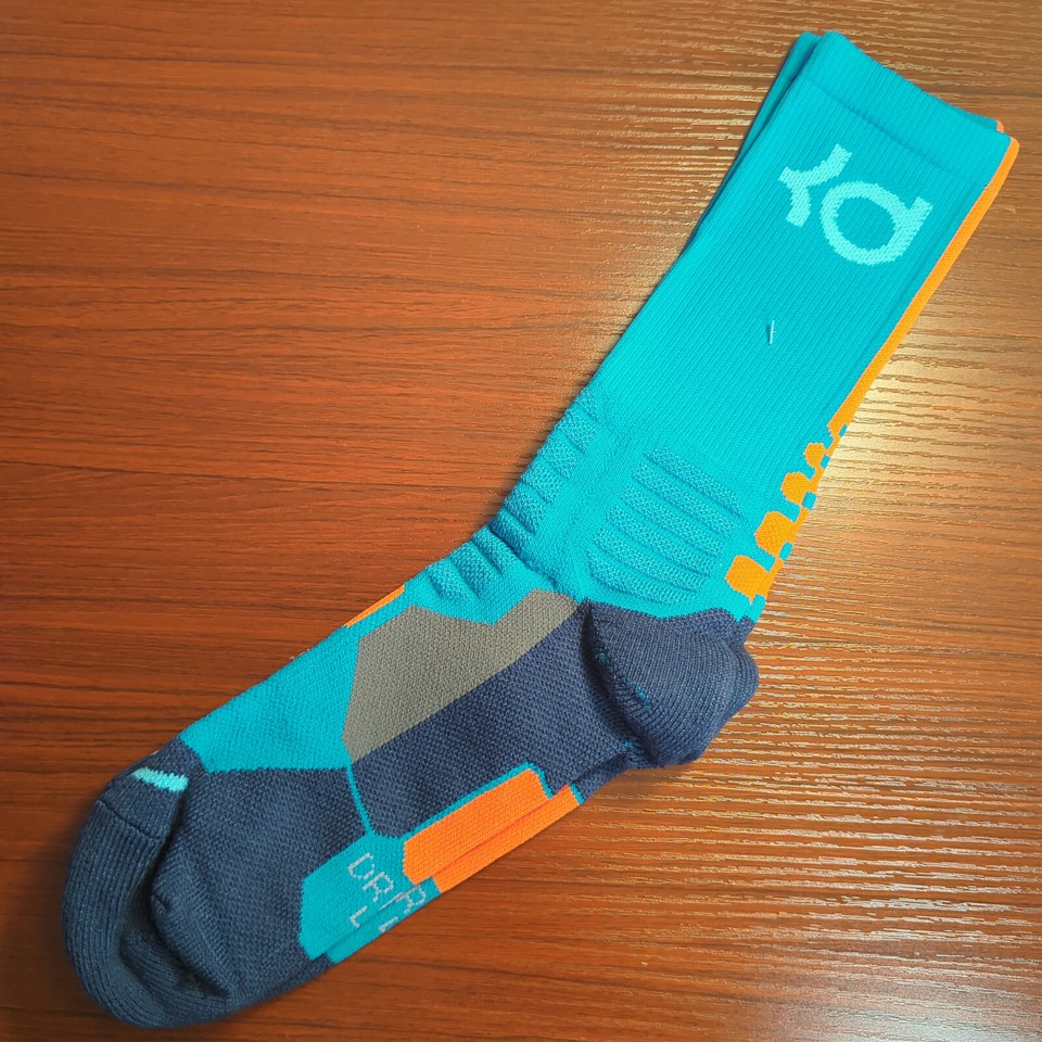 New Nike Hyper Elite Socks Dri-Fit Basketball Crew Size Large *15 ...